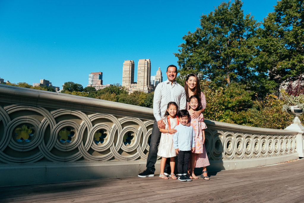 Central Park family photoshoot - Stylish & Hip Kids Photography