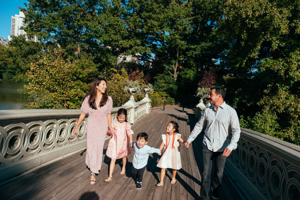 Central Park family photoshoot - Stylish & Hip Kids Photography